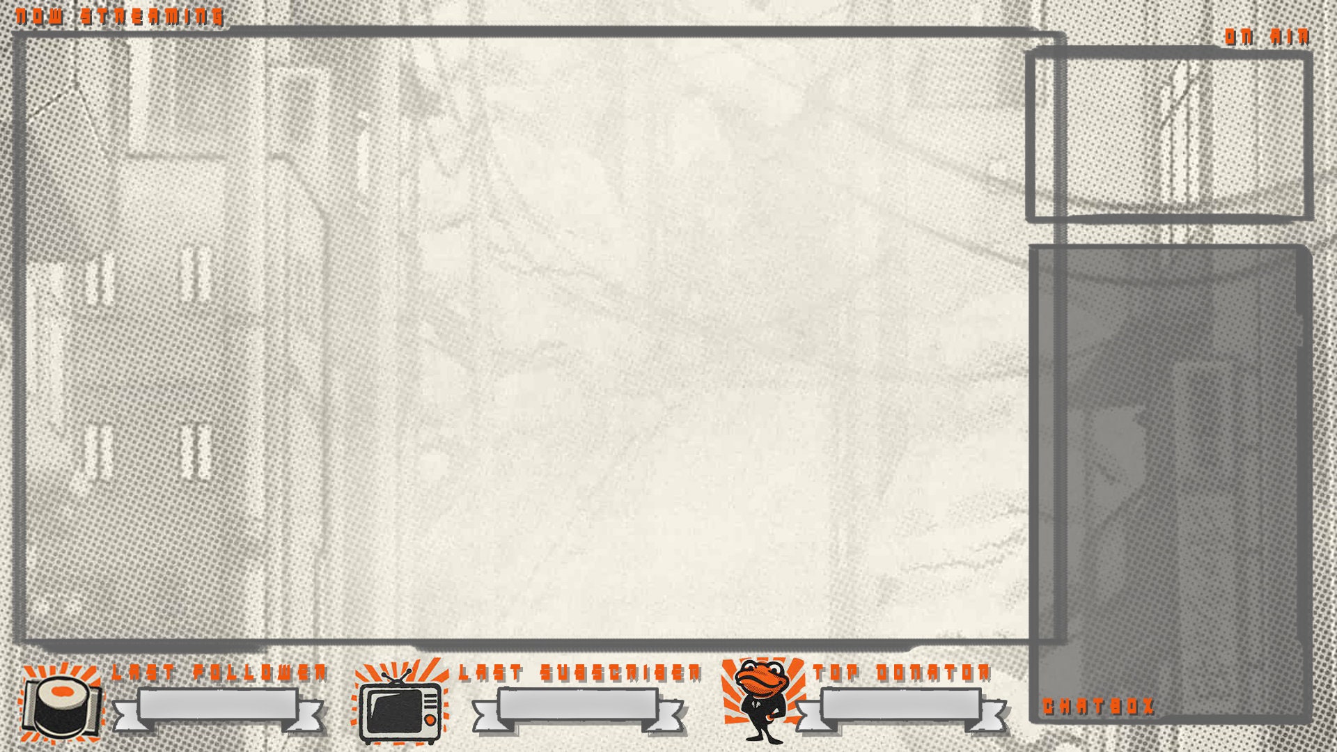 Twitch Overlay Japanese Style / Toshi Video Club / Tokyo / Animated ...