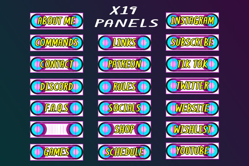 Twitch Overlay Retro Music: Animated Screens of Retro Cassette From 80 ...