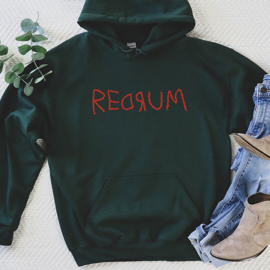 Redrum Stanley Kubrick Horror Film Hoodie, the Shining Inspired, A ...