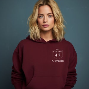 Aaron Warner Shatter Me Hoodie, Shatter Me, 45 Sector CCR Uniform ...