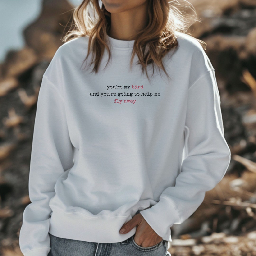 Aaron Warner Sweatshirt, Shatter Me Merch, 45 Sector CCR Quote Sweater ...