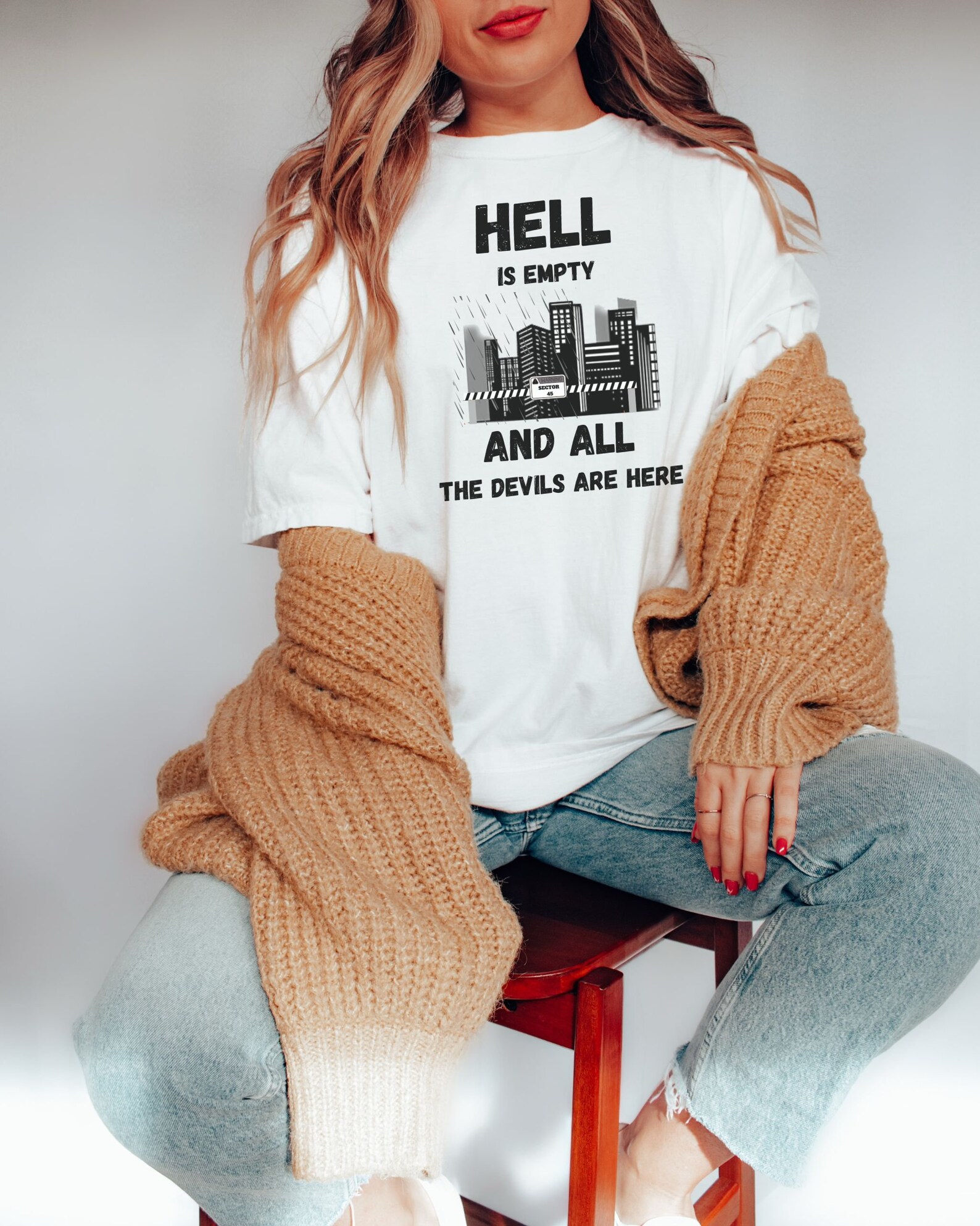 Hell is Empty and All the Devils Are Here Comfort Colors Shirt, Ignite ...