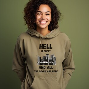 Hell is Empty and All the Devils Are Here Hoodie, Ignite Me, Tahereh ...