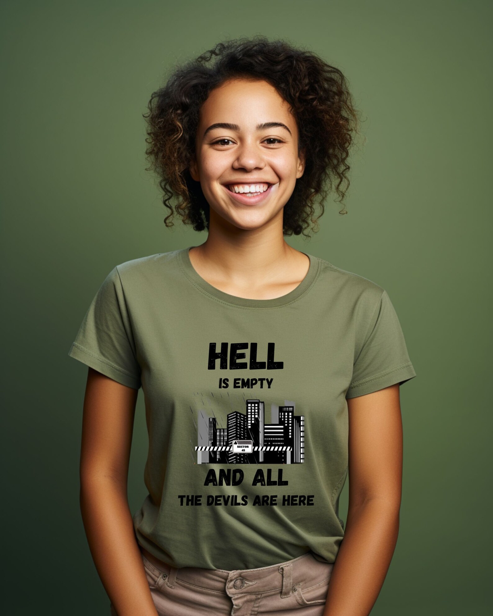 Hell is Empty and All the Devils Are Here Comfort Colors Shirt, Ignite ...