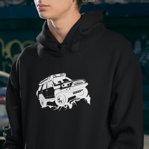 Toyota 4runner Hoodie, Unisex 4runner Hoodie Sweater, 4x4 Toyota T ...