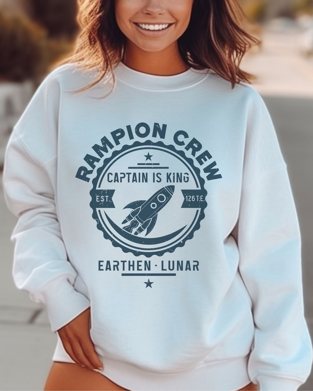 Rampion Crew Sweatshirt, the Lunar Chronicles Shirt, Bookish Clothing ...