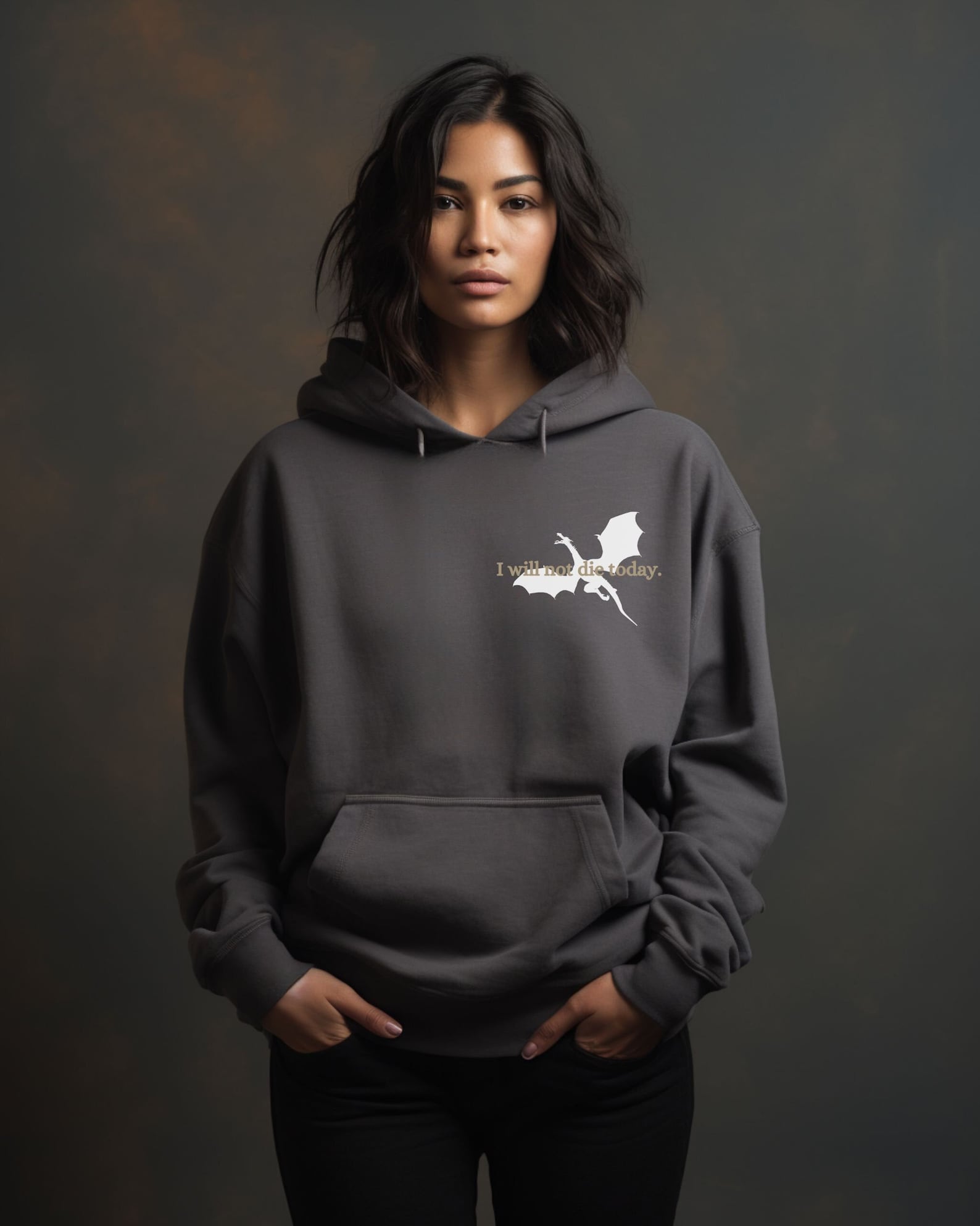 Fourth Wing Merch Fourth Wing Hoodie I Will Not Die Today - Etsy