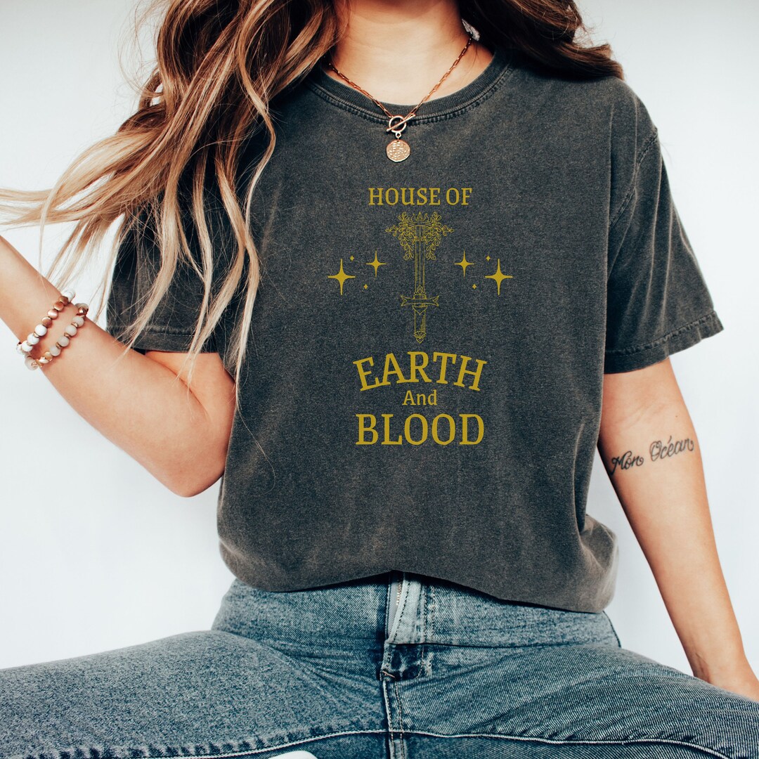 Comfort Colors House of Earth and Blood T-shirt, Crescent City Shirt ...