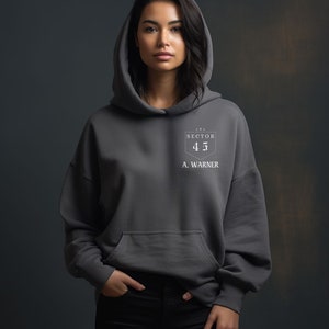 Aaron Warner Shatter Me Hoodie, Shatter Me, 45 Sector CCR Uniform ...
