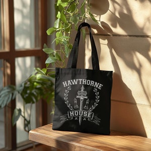 Hawthorne House Cotton Canvas Tote Bag, Inheritance Games Tote, Bookish ...
