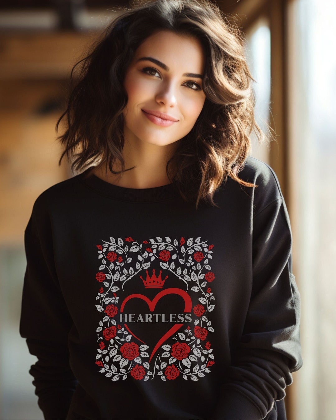 Heartless Sweatshirt, Marissa Meyer Shirt, Gifts for Book Lovers, Book ...