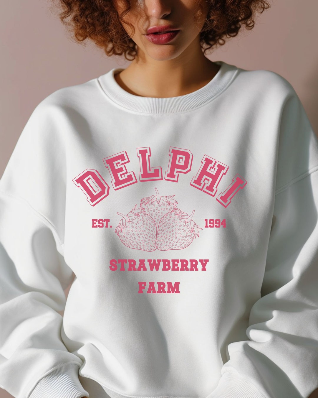 Delphi Strawberry Farms Sweatshirt, Delphi Strawberry Service, Blood ...