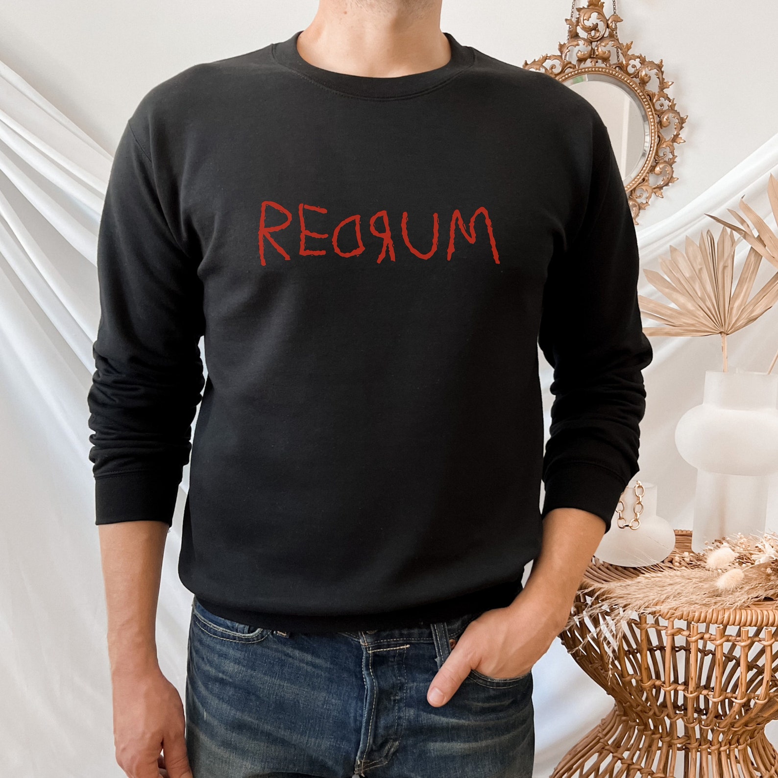 Redrum Stanley Kubrick Horror Film the Shining Inspired A - Etsy