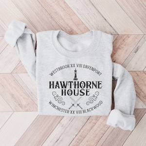 Hawthorne House Sweater, Inheritance Games Sweatshirt, Hawthorne Logo ...