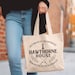 Hawthorne House Cotton Canvas Tote Bag, Inheritance Games Tote, Bookish ...