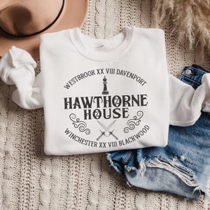 Hawthorne House Sweater, Inheritance Games Sweatshirt, Hawthorne Logo ...