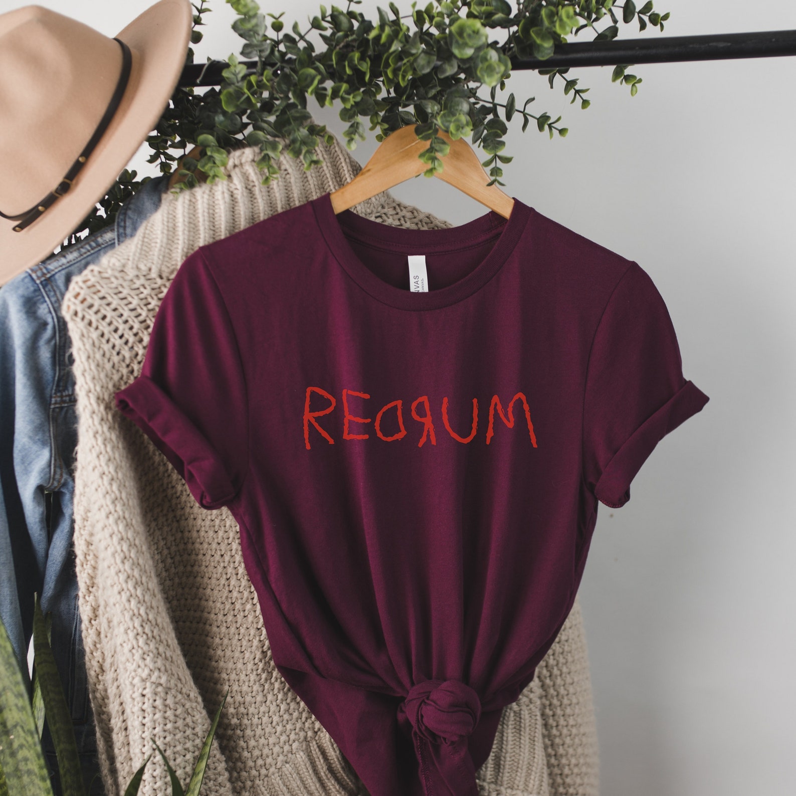 Redrum Stanley Kubrick Horror Film, the Shining Inspired Tee, A Novel ...