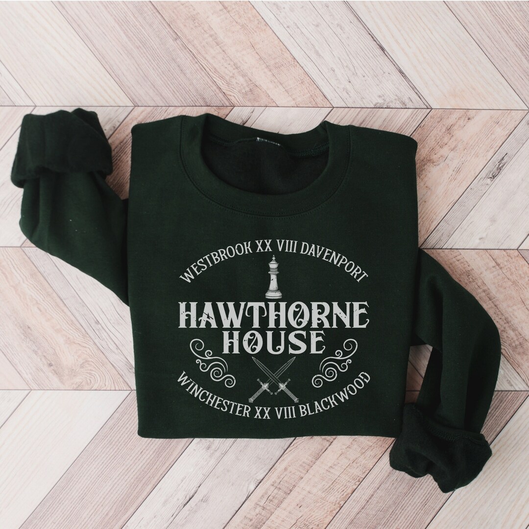 Hawthorne House Sweater, Inheritance Games Sweatshirt, Hawthorne Logo ...