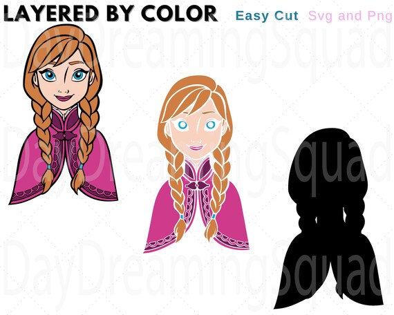 Layered Svg Bundle Svg Princess Svg Digital Download | Etsy