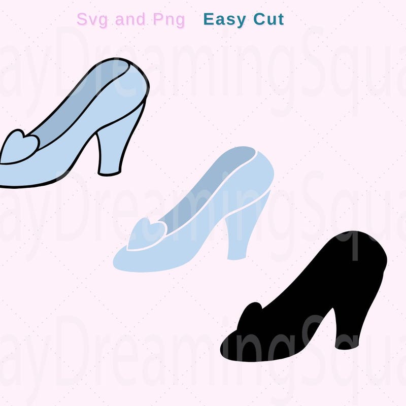Cinderella Slipper Art - Etsy