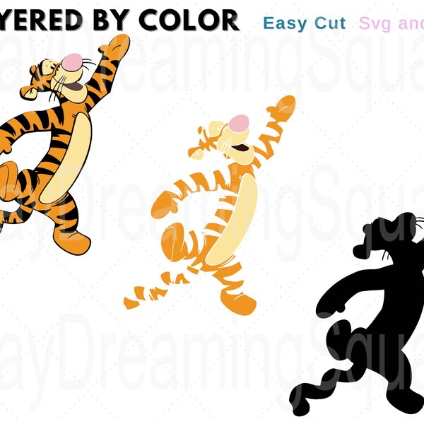 Tigger Svg - Etsy