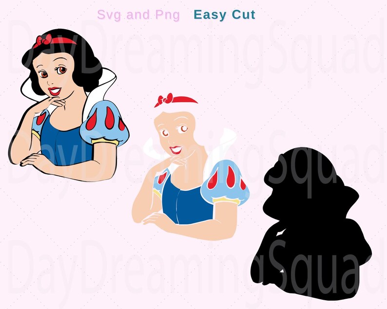 Princesa SVG y PNG, Paquete SVG, Descarga digital, Archivo digital ...