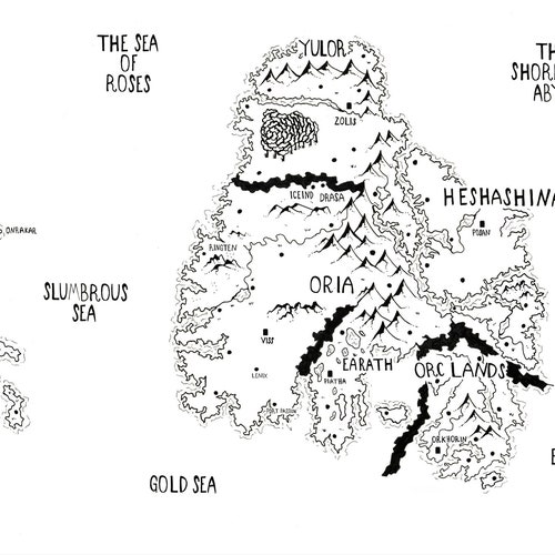 Custom Fantasy Map - Etsy