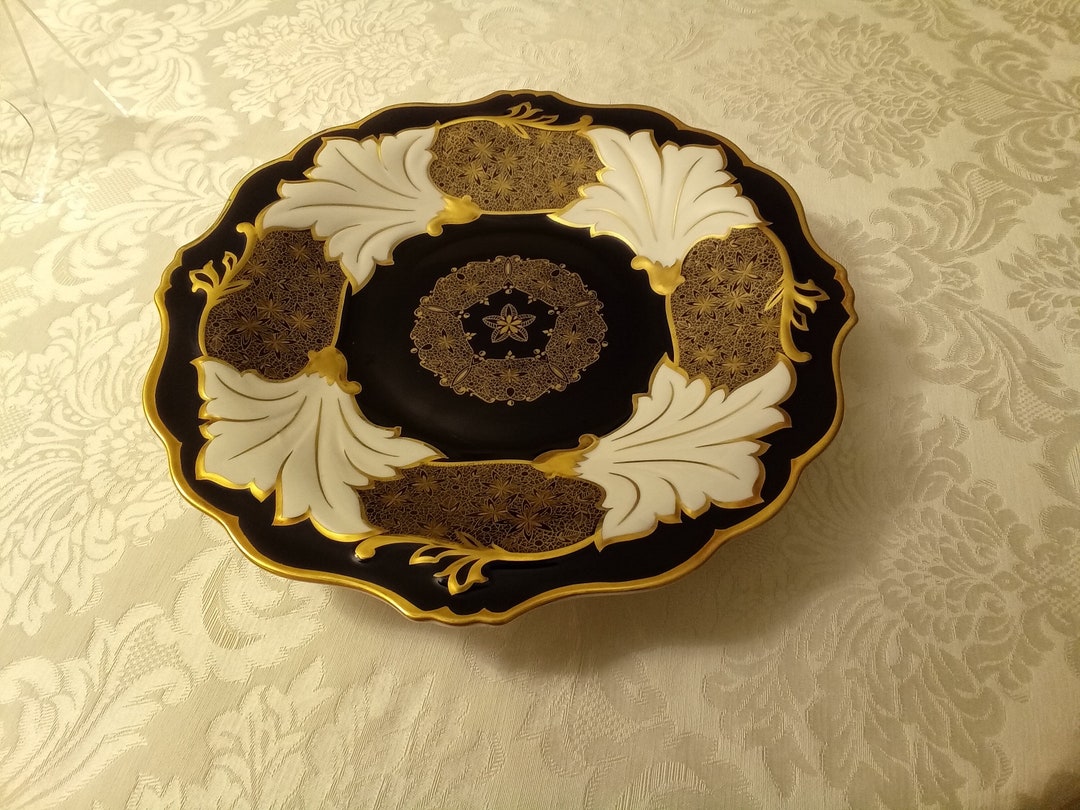 Echt Weimar Kobalt Plate - Etsy
