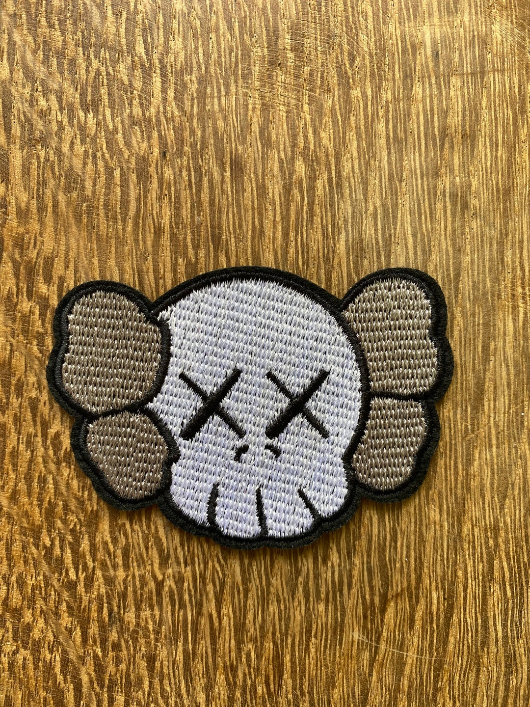 Kaws Skull Iron on Patch - Etsy