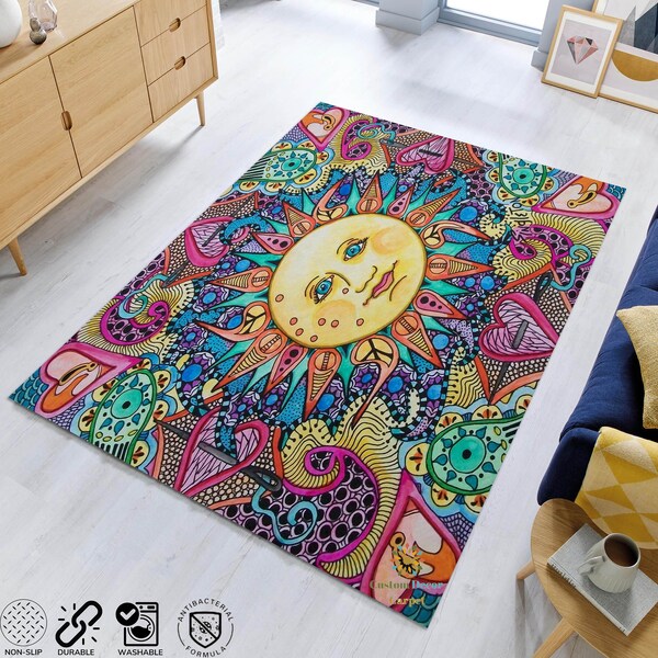 Hippie Rug - Etsy