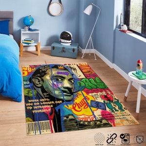 Pop Art Remake Rug Art Rug Artsy Rug Famous Painting Rug - Etsy