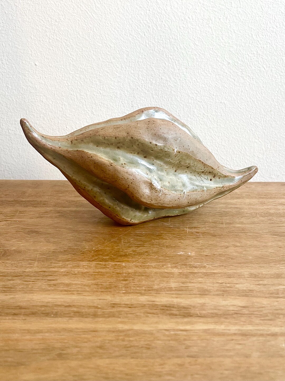 Vintage Mid-century Modern Cocoa Studio Pottery Sculpture Signed NT - Etsy