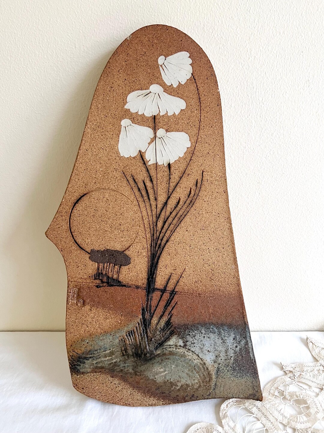 1970s Vintage Paul Gooderham Ceramics Studio Pottery Wall Plaque - Etsy