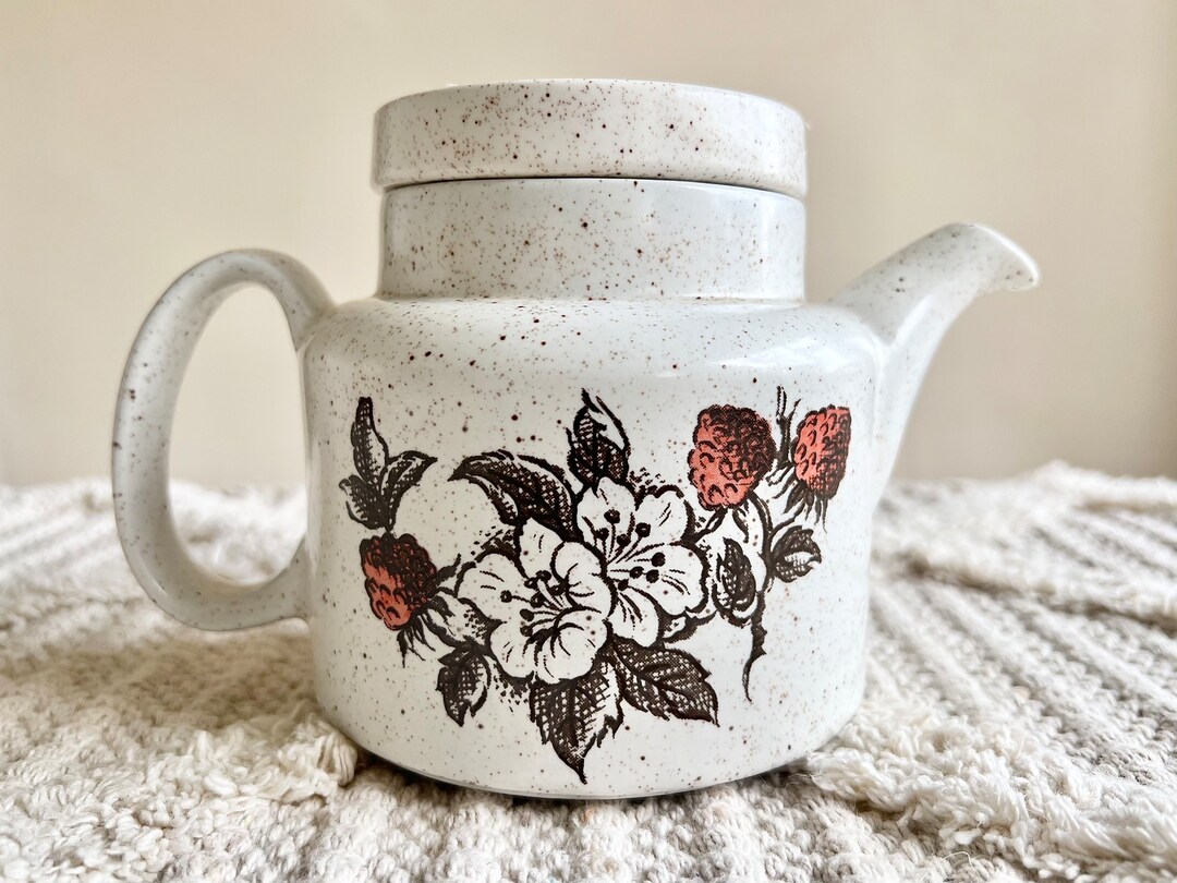 Vintage Mid-century Modern Barratts of Staffordshire Wild Strawberry ...