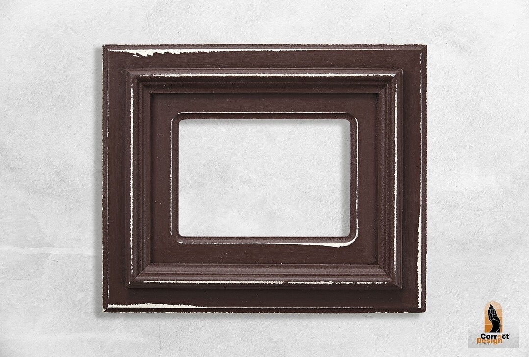 Custom Wall Frames: Rustic Picture Frames in Various Sizes 5x7, 8x10 ...