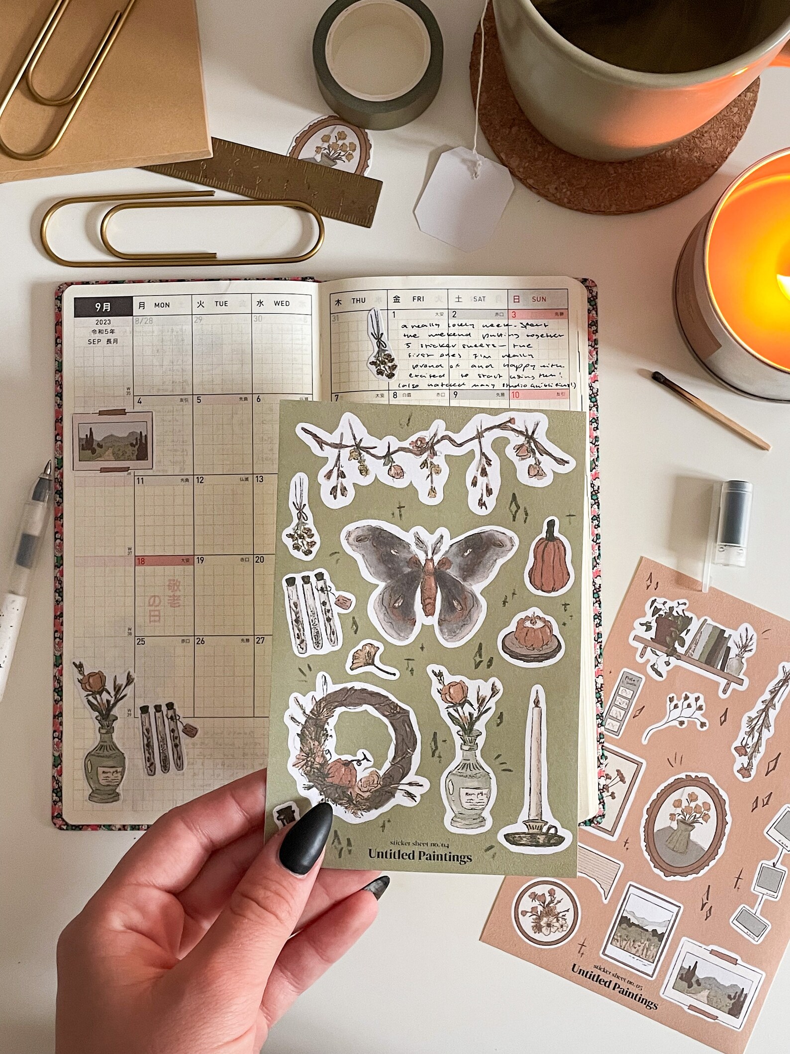 Printable/digital Sticker Sheet No. 04 the Herbalist - Etsy