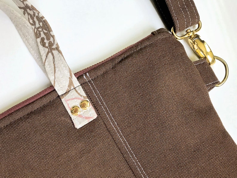 Redwood Tote Crossbody Tote Secure Top Zipper Adjustable Straps Canvas ... Redwood Tote Crossbody Tote Secure Top Zipper Adjustable Straps Canvas ...