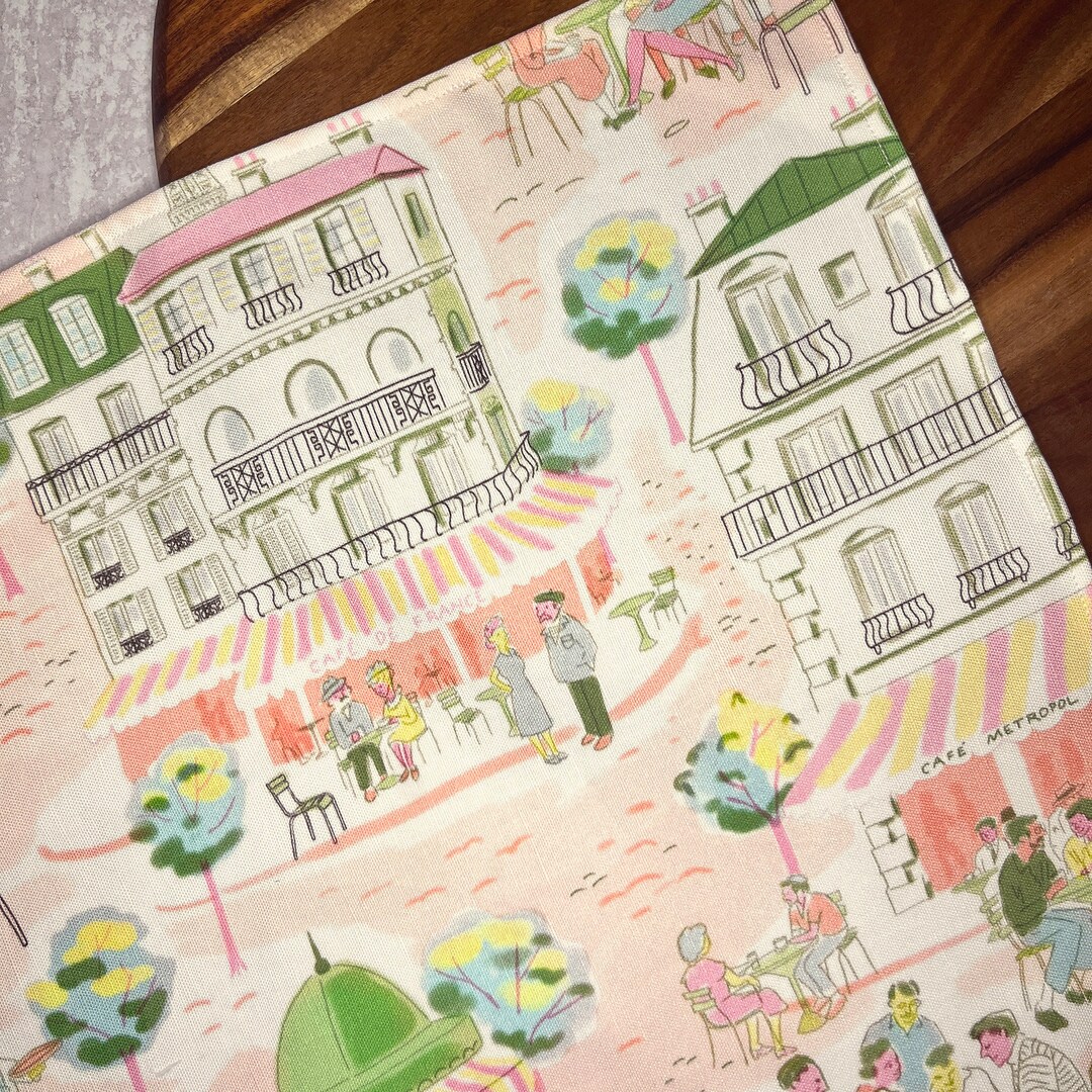 Paris Themed Towel Linen Tea Towel Summer Towel Dish Towel Kitchen ...