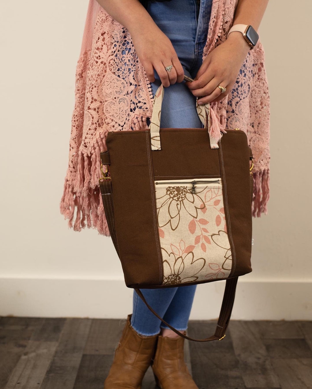 Redwood Tote Crossbody Tote Secure Top Zipper Adjustable Straps Canvas ... Redwood Tote Crossbody Tote Secure Top Zipper Adjustable Straps Canvas ...