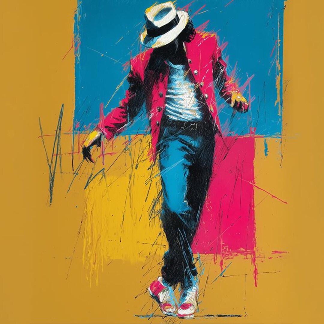 Vibrant Street Dance Pop Art – Modern Pop Painting - Poster | Michael ...