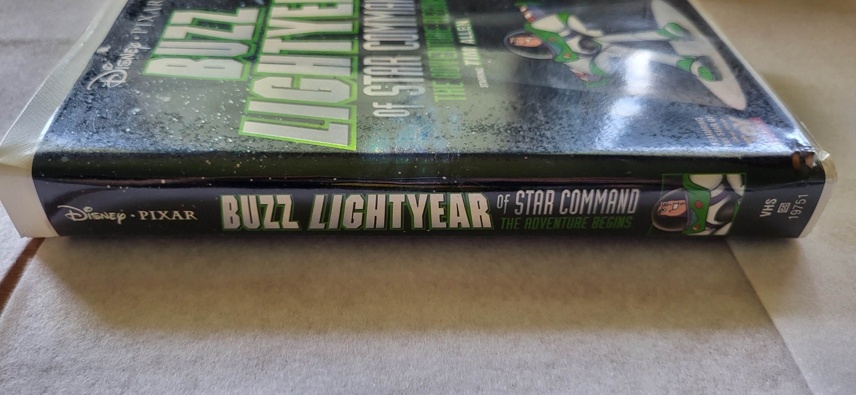 Buzz Lightyear Of Star Command The Adventure Begins Vhs