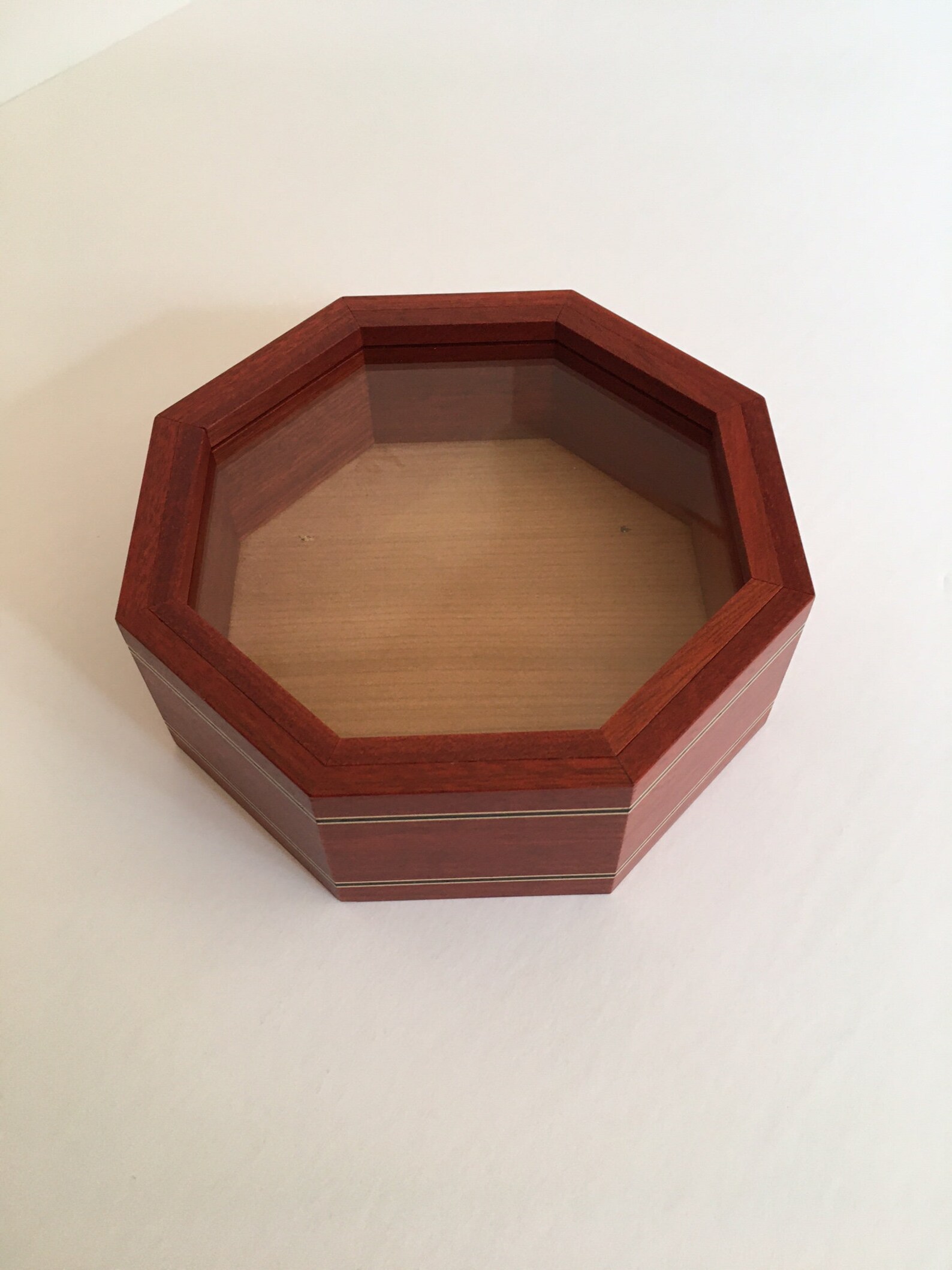 Octagon Box for Sailor Valentine Display Case for Artwork or Keepsake ...
