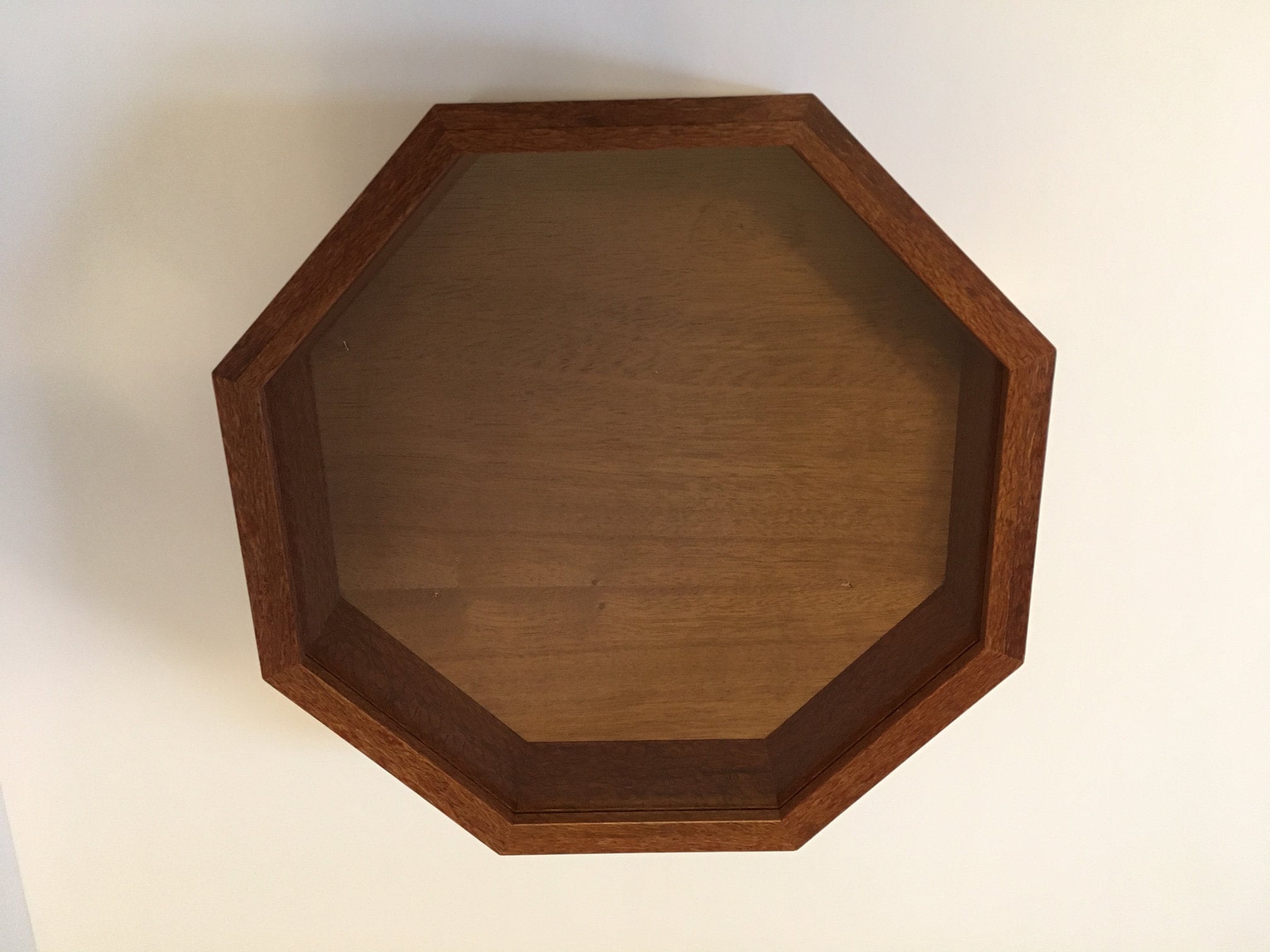 Octagon Box for Sailor Valentine; Display Case for Artwork or Keepsake ...