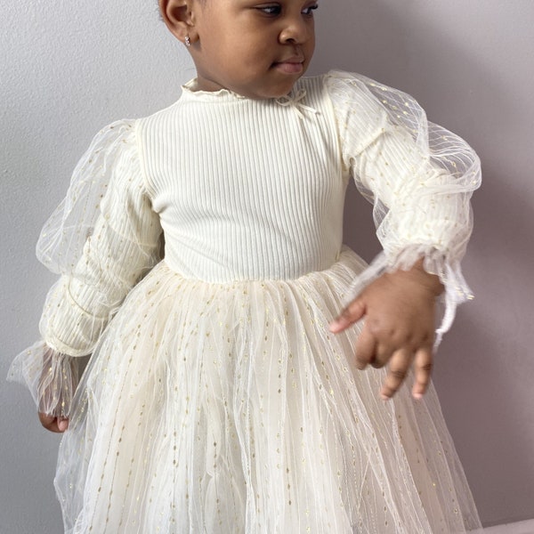 Cream Toddler Dress - Etsy