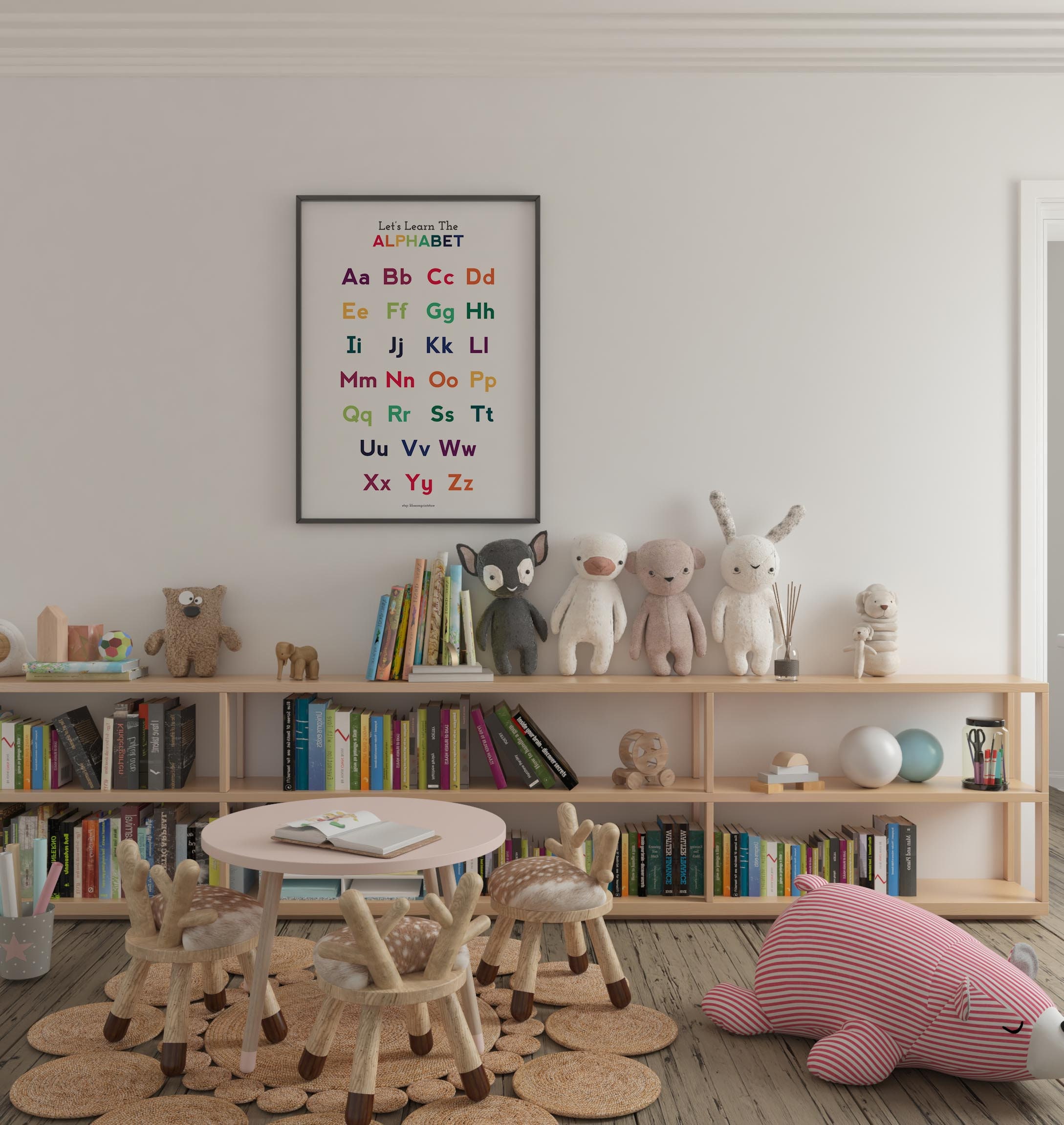 Alphabet Poster, Classroom Poster, Education Learning Resource, School ...