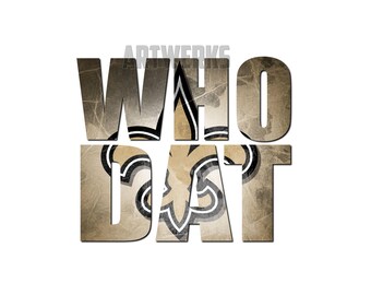 Who Dat Svg | Etsy