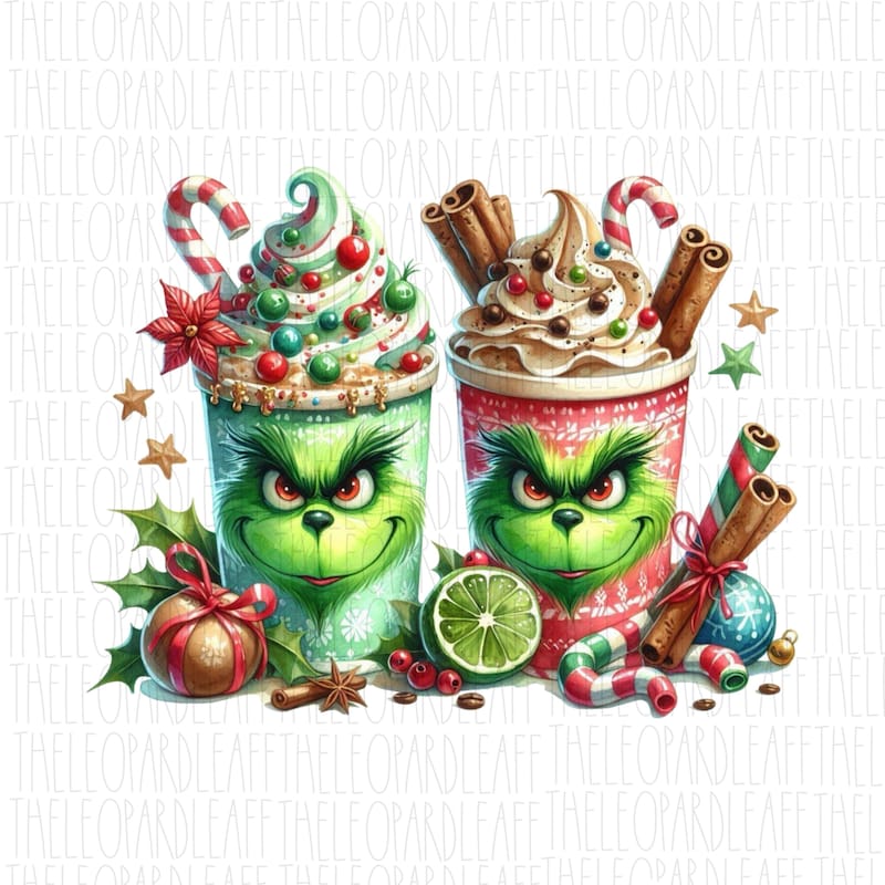 Grinch Sublimation - Etsy
