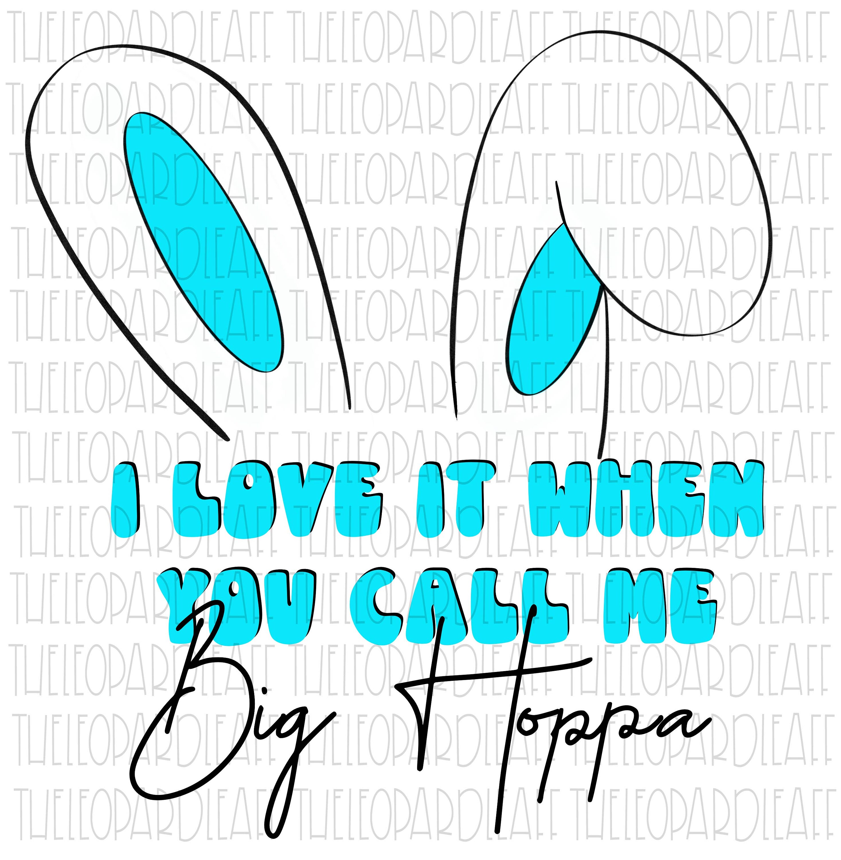 Big Hoppa, Easter, Bunny DIGITAL DESIGN **PNG File for Sublimation** - Etsy