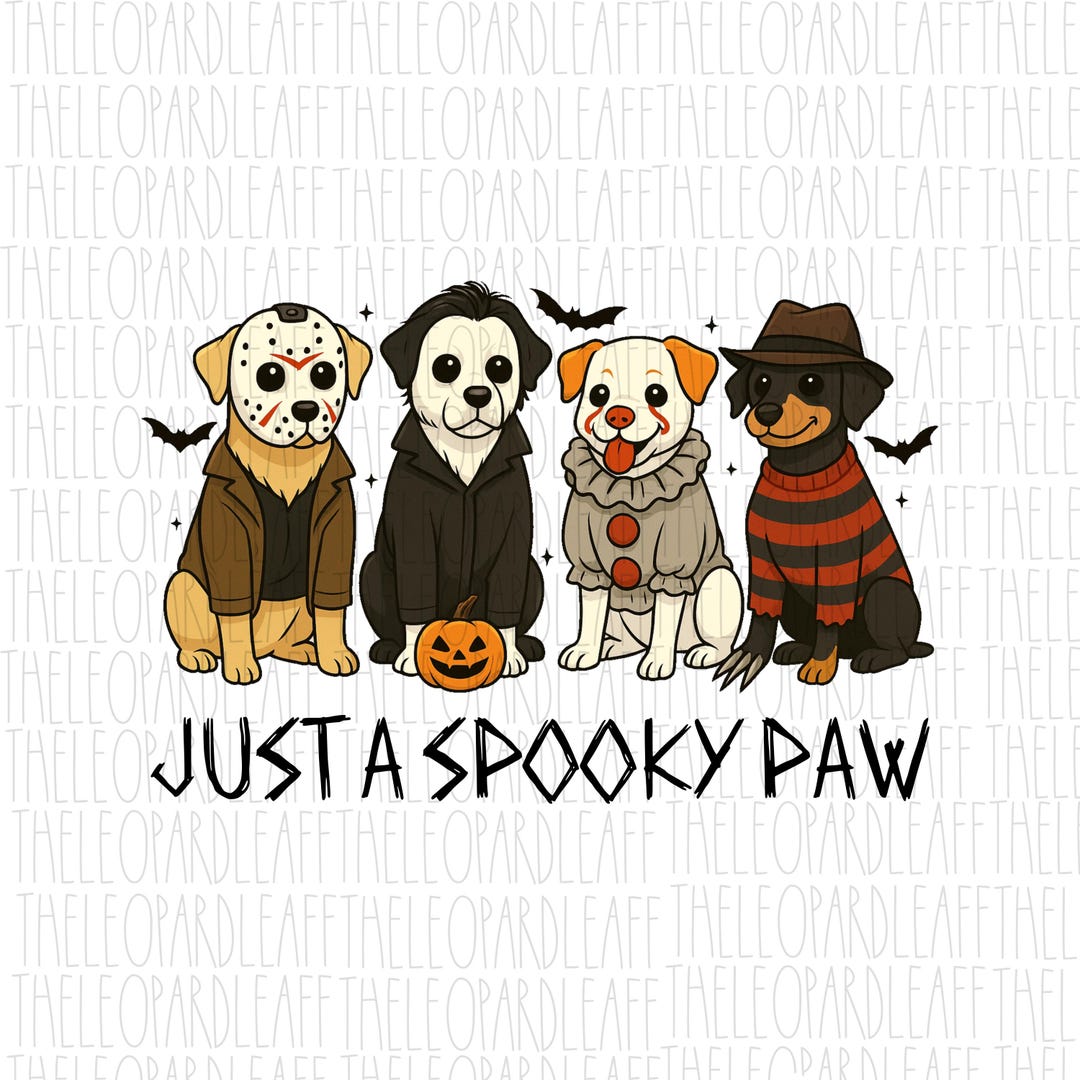Spooky Horror Dogs, Halloween PNG File (digital Download) - Etsy