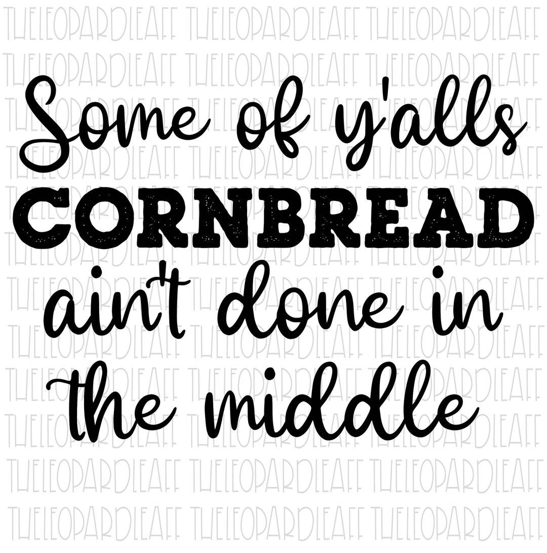 Funny Cornbread Thanksgiving Design (PNG Digital Download) - Etsy